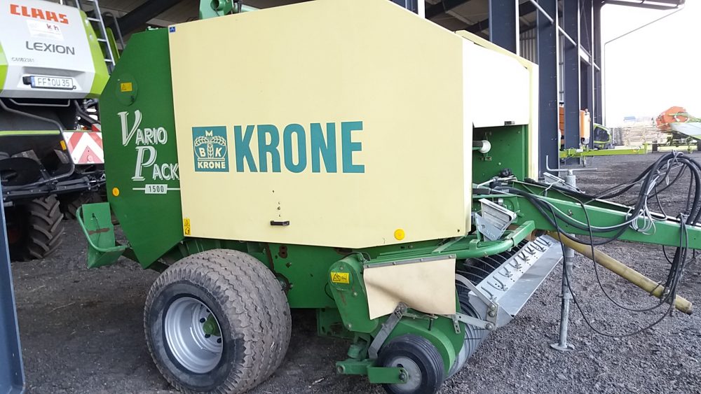 Krone Presse in Deutschland verkauft – Landmaschinenhandel Helmut Feder